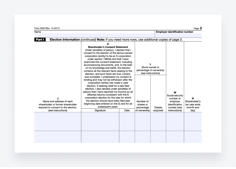 Form 2553: step-by-step instructions to obtain S corporation status - Blog
