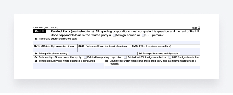 Instructions on how to fill out Form 5472 - a step-by-step guide - Blog