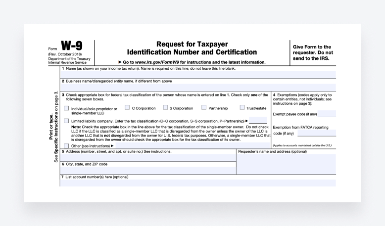 How to fill out a W-9 form: step-by-step instructions & tips - Blog