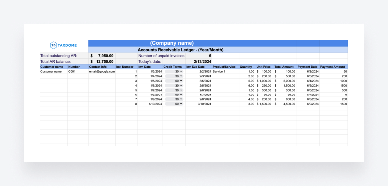 Take control of cash flow: download our free accounts receivable ...