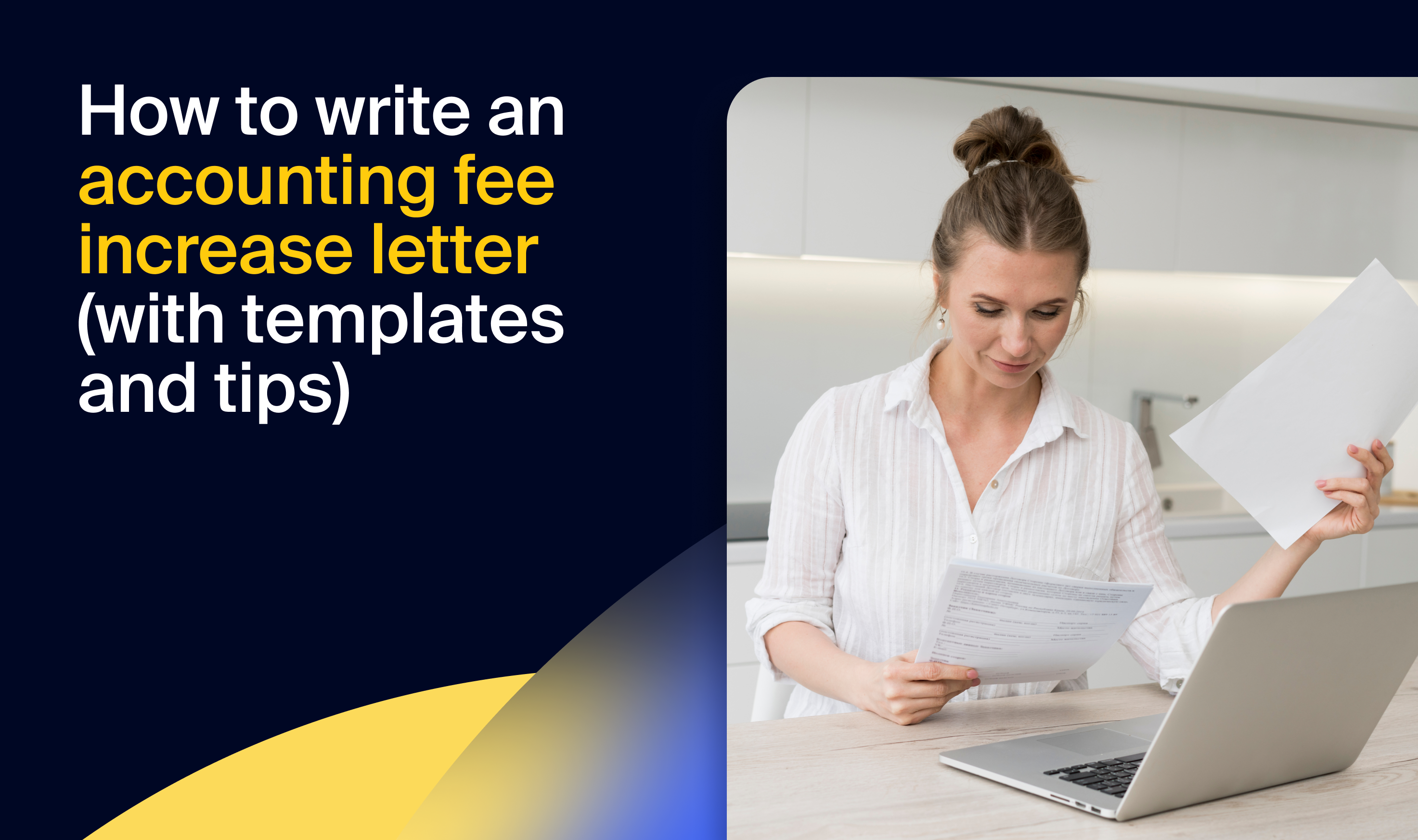 How to write an accounting fee increase letter (with templates and tips ...