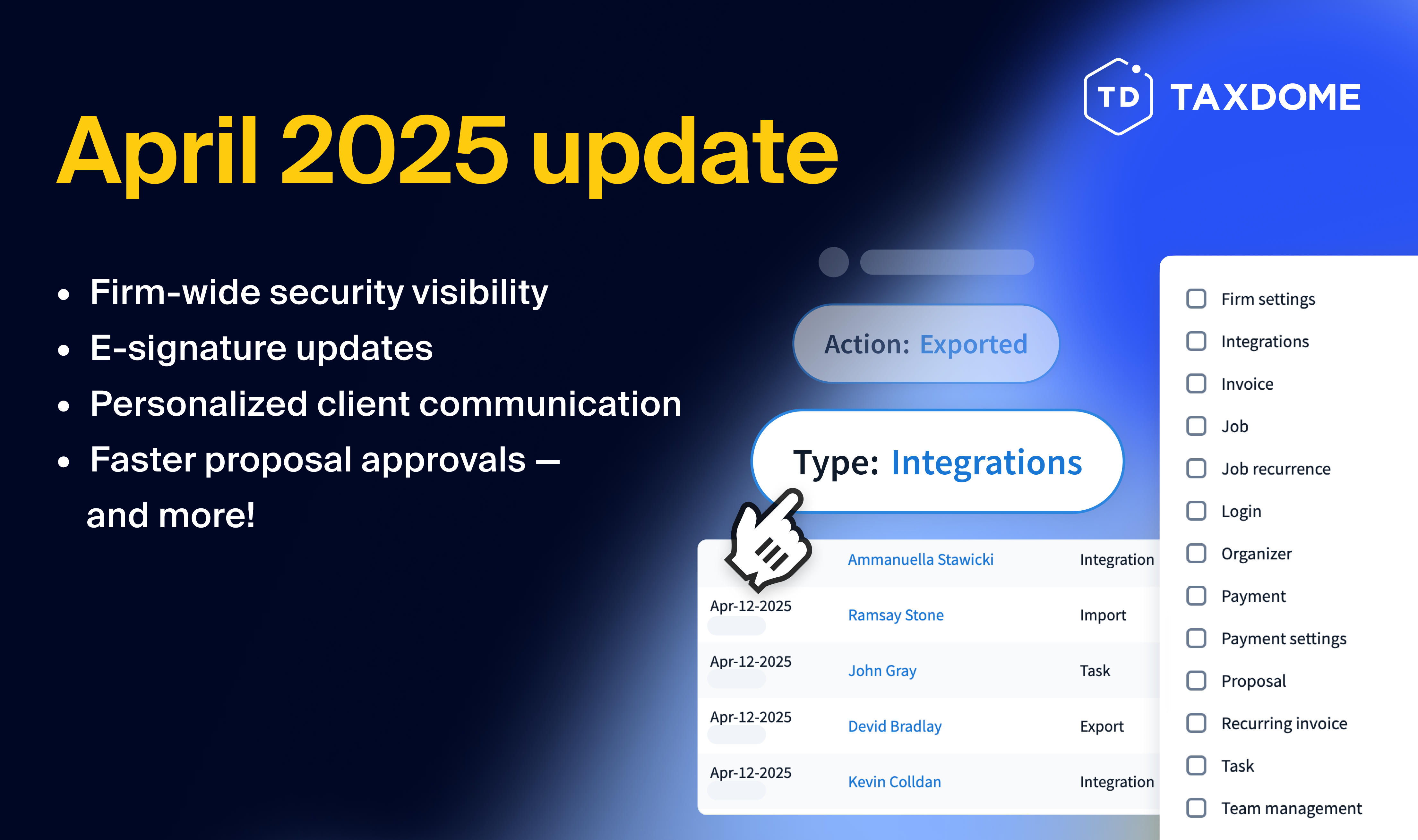 April 2025 product update - Blog